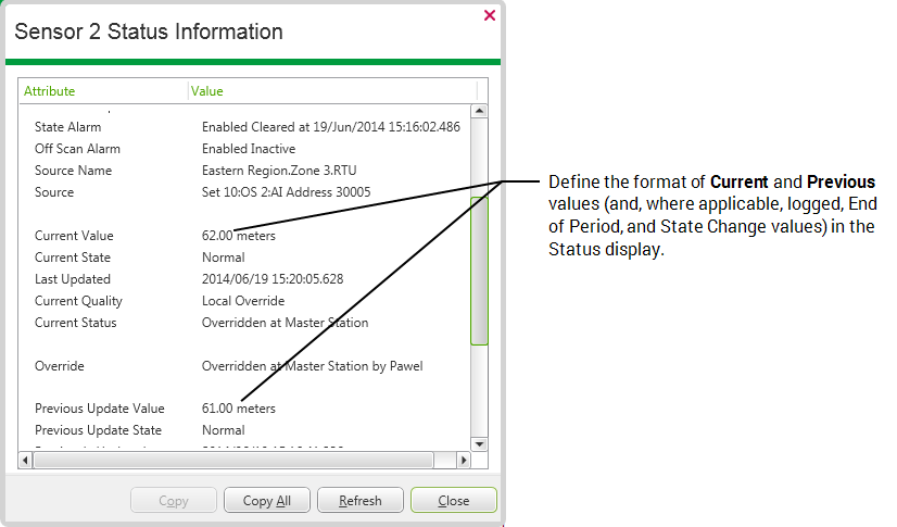 Core Configuration Guide - Define the Format of a Displayed Value (Defining the Format of ...